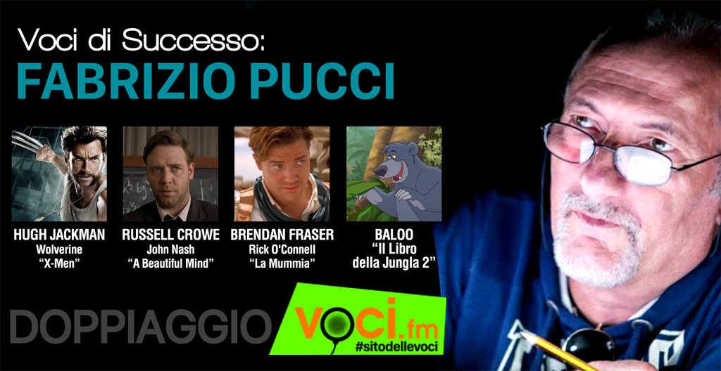 Fabrizio Pucci: la voce di Wolverine - voci.fm